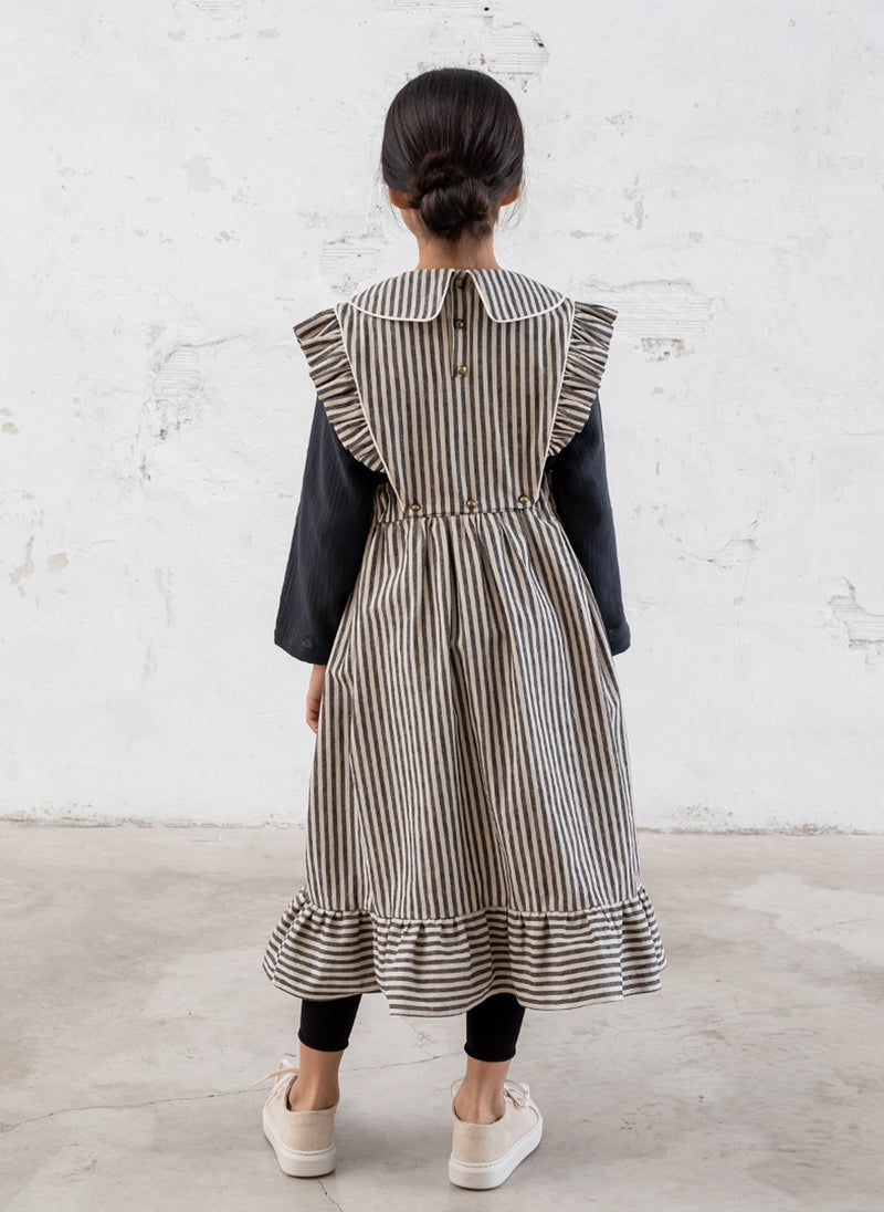 Belle Chiara Striped Bib Top – Hello Alyss - Designer Children's ...