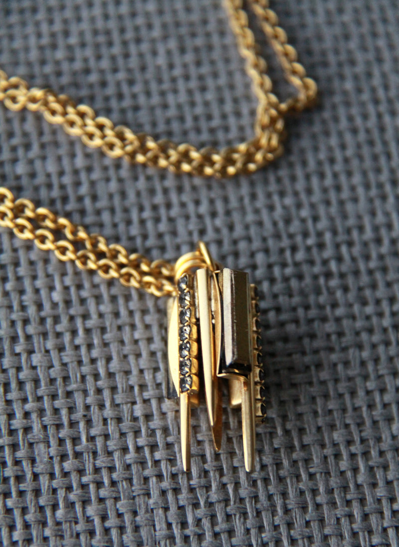 Elizabeth Cole Jewelry Tyler Necklace in Golden Neutral - F15N40-GS ...