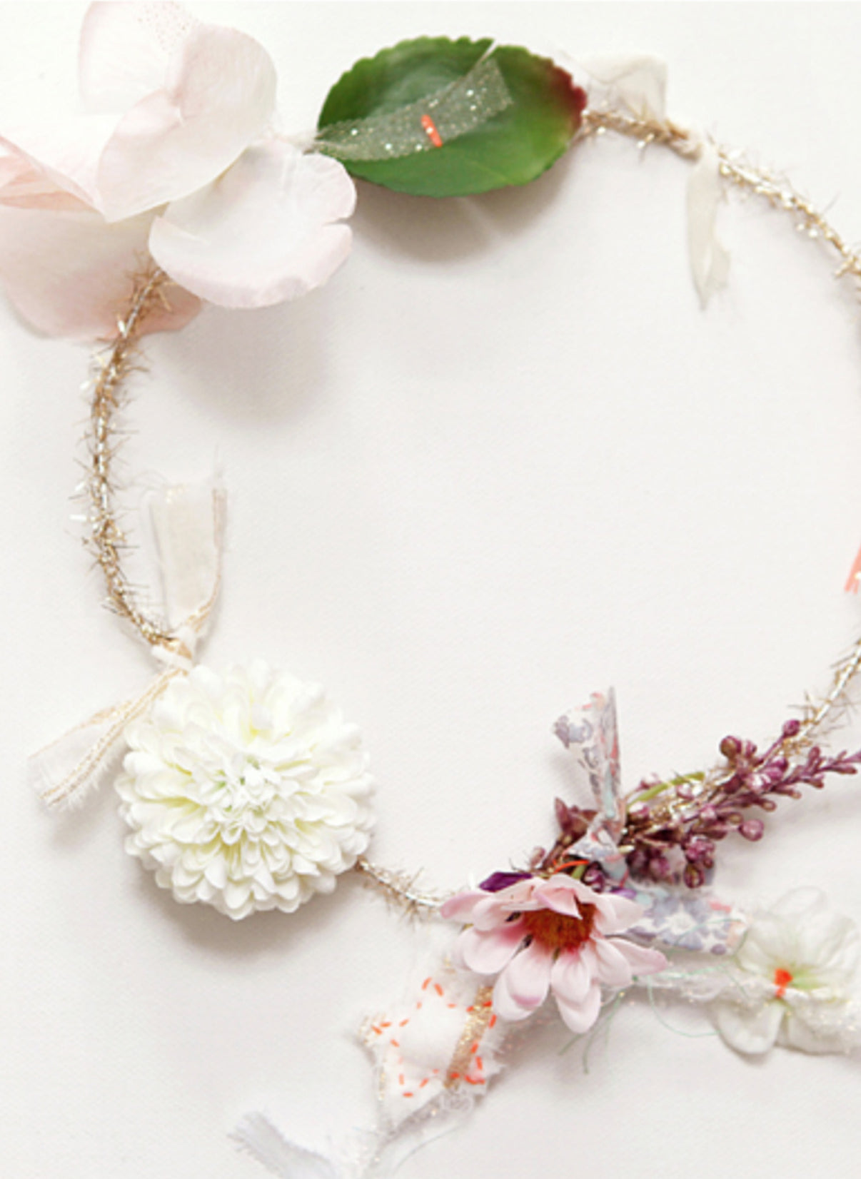 Girls Leia Flower Head Wreath – Hello Alyss