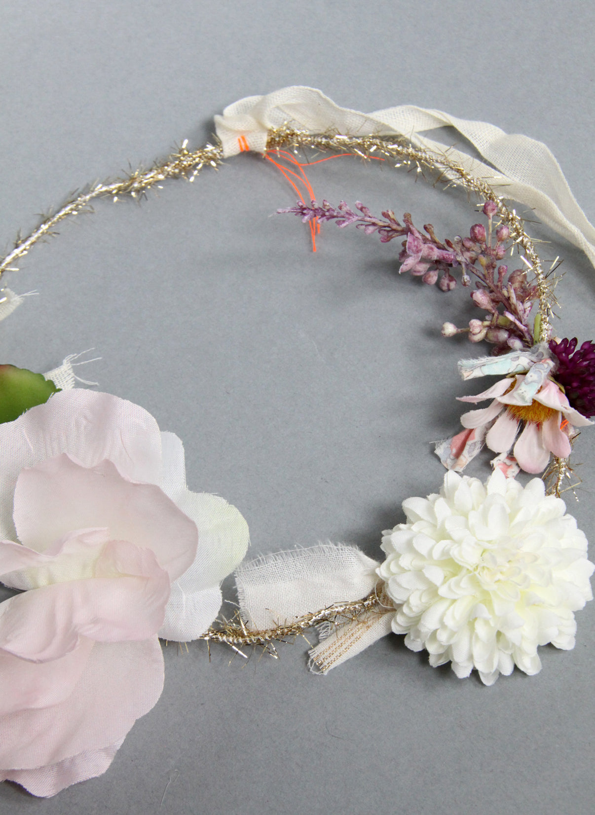 Girls Leia Flower Head Wreath – Hello Alyss